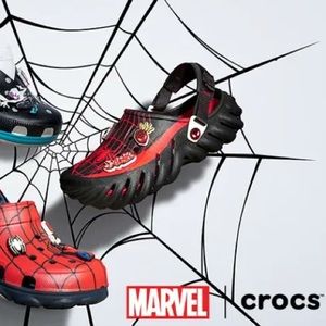 CROCS | Shoes | Crocs Team Spiderman Echo Clogs | Poshmark